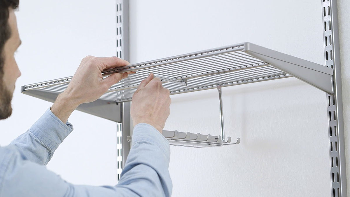 Ventilated Shelf Tie & Belt Rack – Tilesey