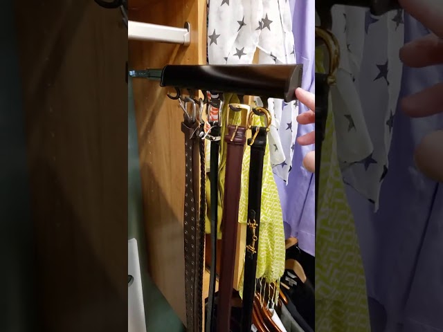 Pull out belt rack comes in 12" and 14" deep in 5 different finishes ...